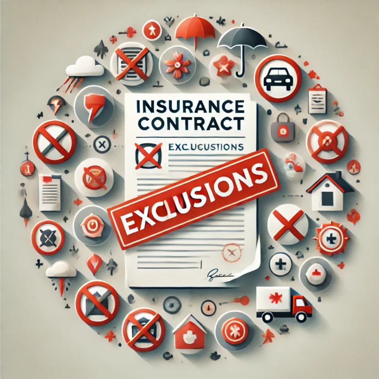 LAS EXCLUSIONES EN UN CONTRATO DE SEGUROS - Getsemaní LTDA